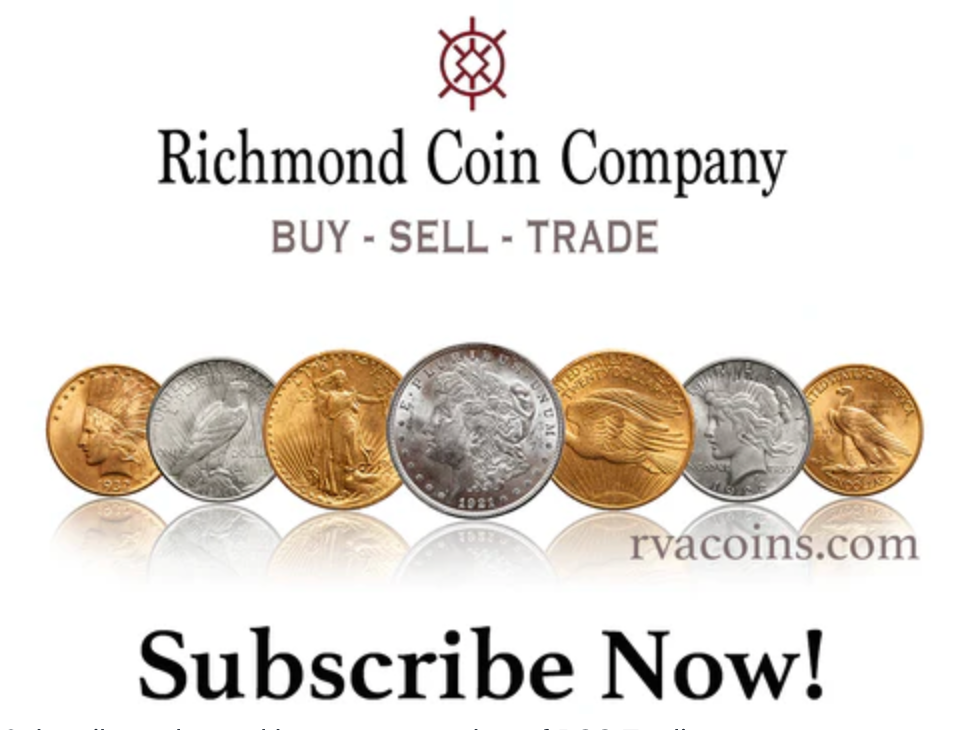 RCC Members Price List – Richmond Coin