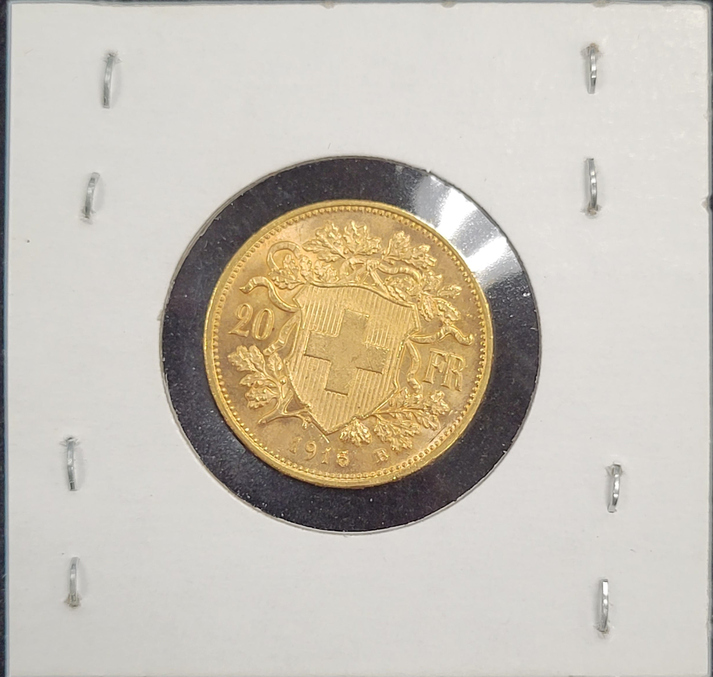 1915 20 Swiss Franc Gold Coin – Richmond Coin